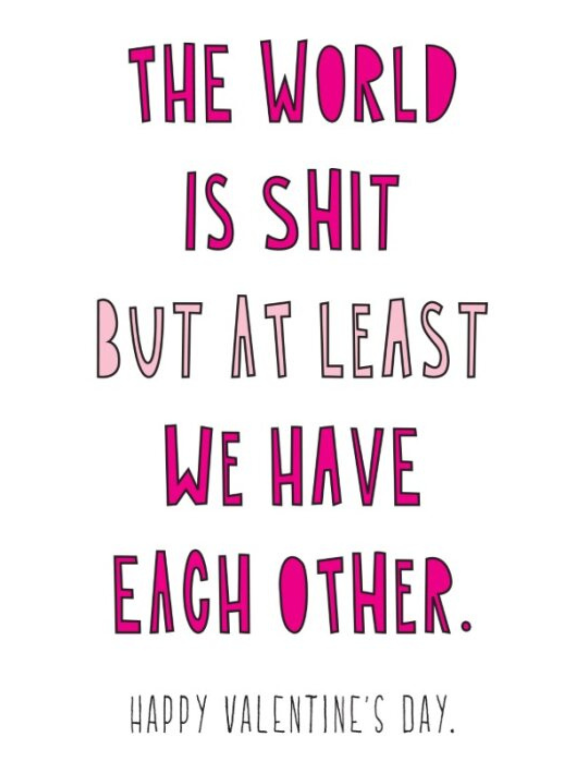 World is Shit Card – Johnny Ruth