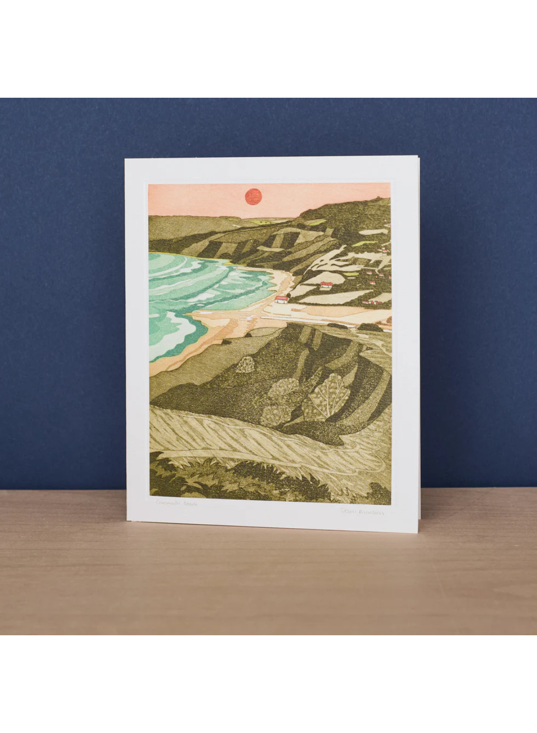 Charmouth Beach Card – Johnny Ruth